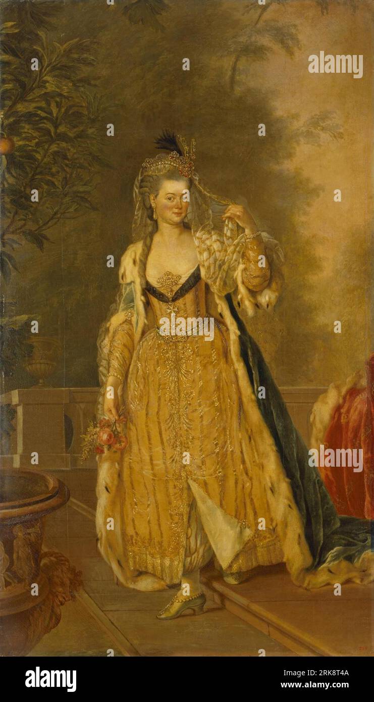 Portrait of Anna Elizabeth Louise Ferdinanda of Prussia 1773 by Anna ...