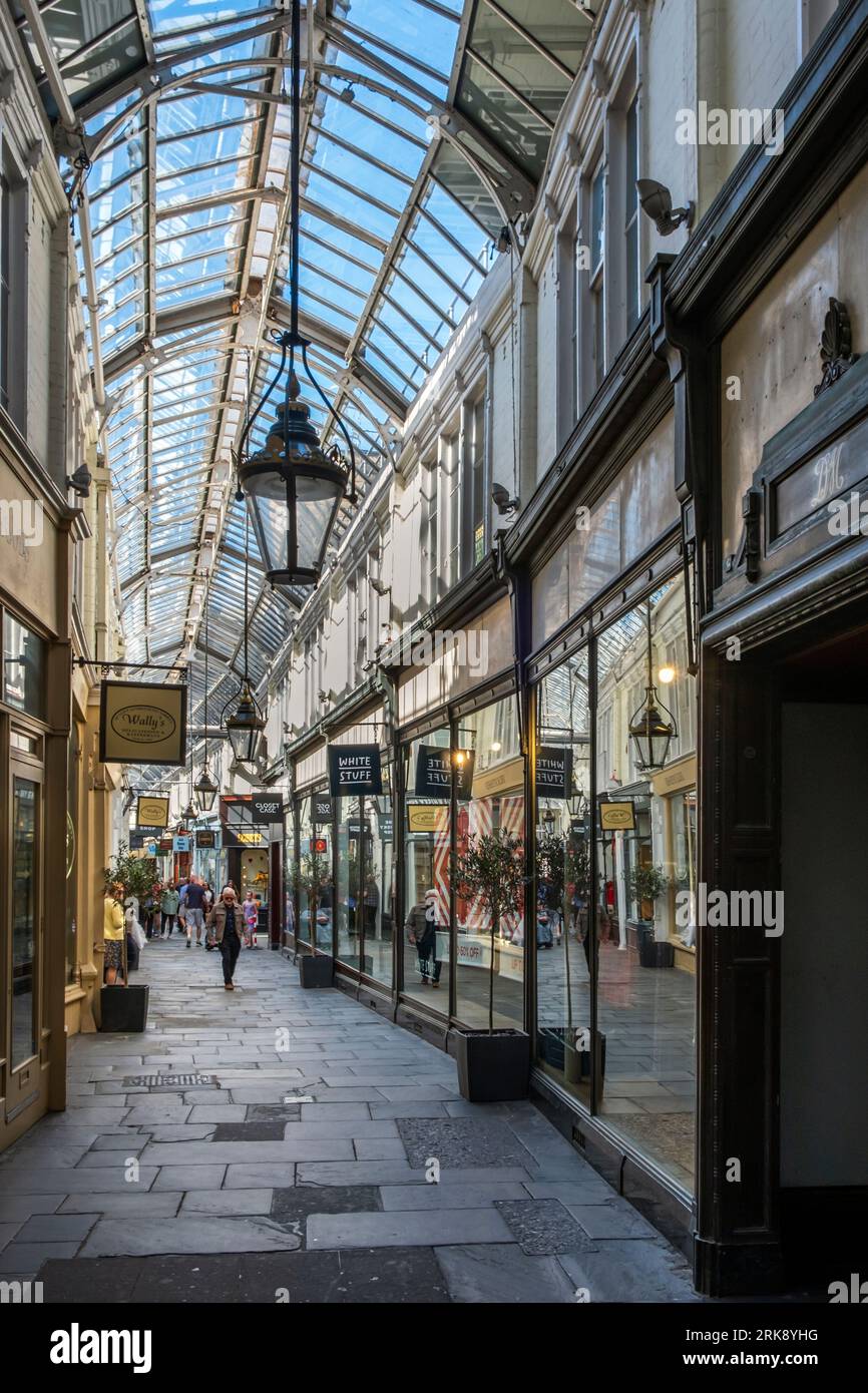 The Royal Arcade, one of several Victorian Shopping Arcades within ...