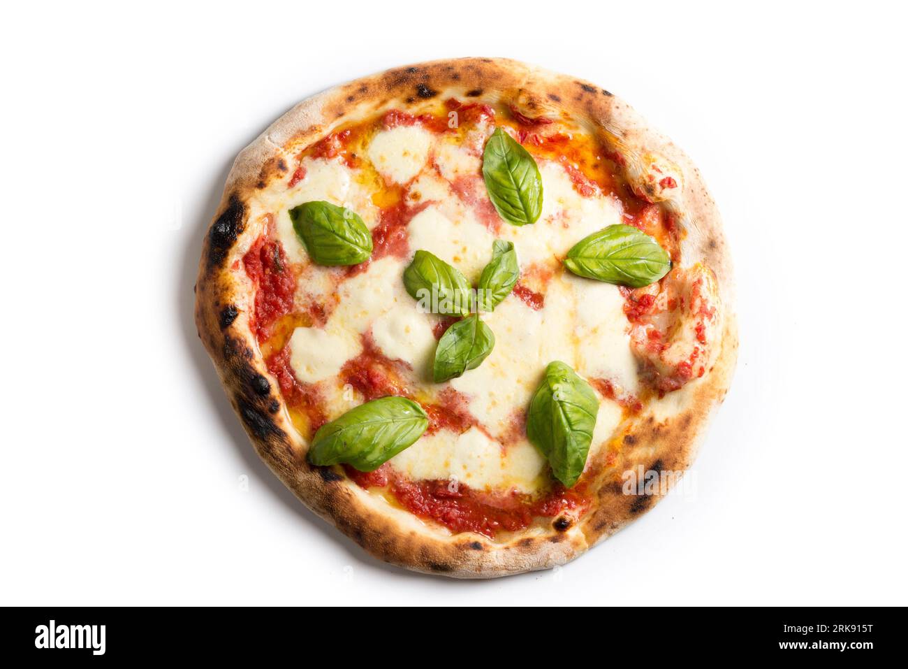 Italian pizza white background hi-res stock photography and images - Alamy