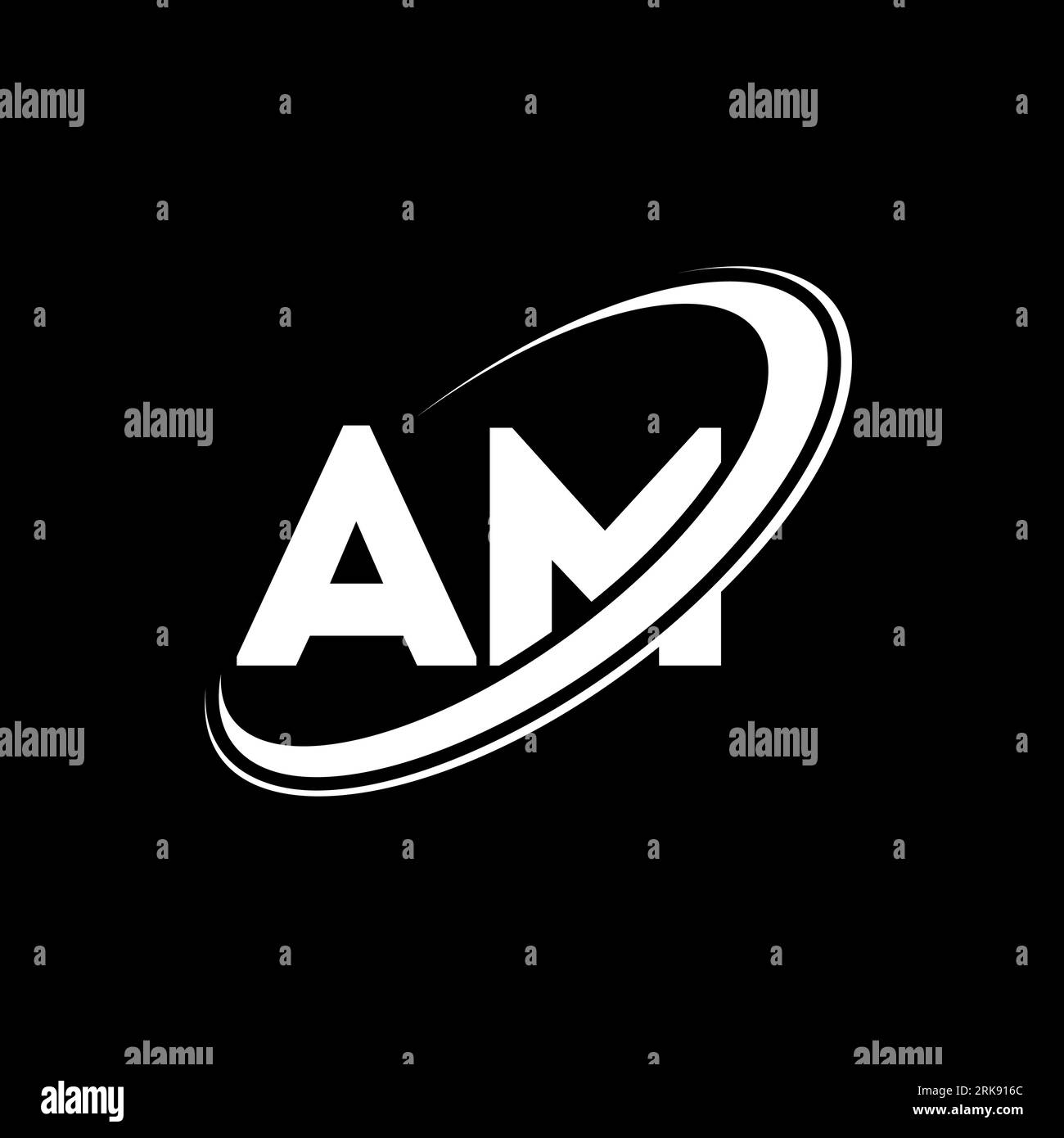 AM A M letter logo design. Initial letter AM linked circle uppercase ... AM A M letter logo design. Initial letter AM linked circle uppercase ...