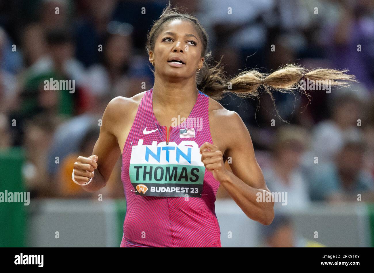 Budapest, Hungary. 24th Aug, 2023. Athletics: World Championships, 200m ...