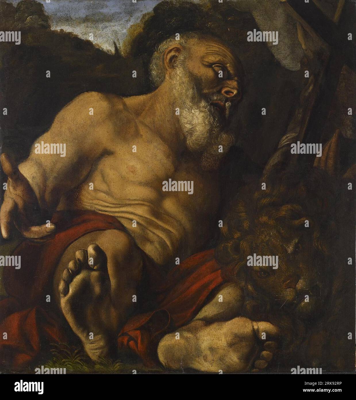 Saint Jerome in the Wilderness between circa 1620 and circa 1630 ...