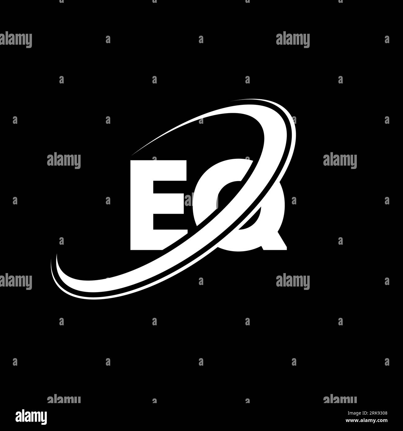 E and q Stock Vector Images - Alamy