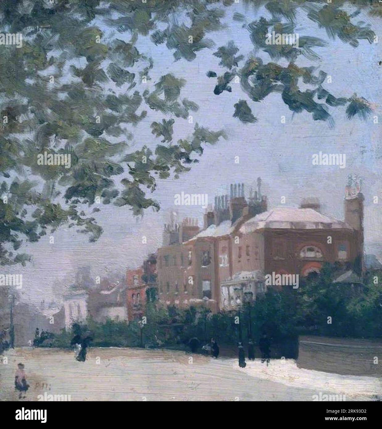 Cheyne Walk: The Corner of Beaufort Street by Paul Maitland Stock Photo ...