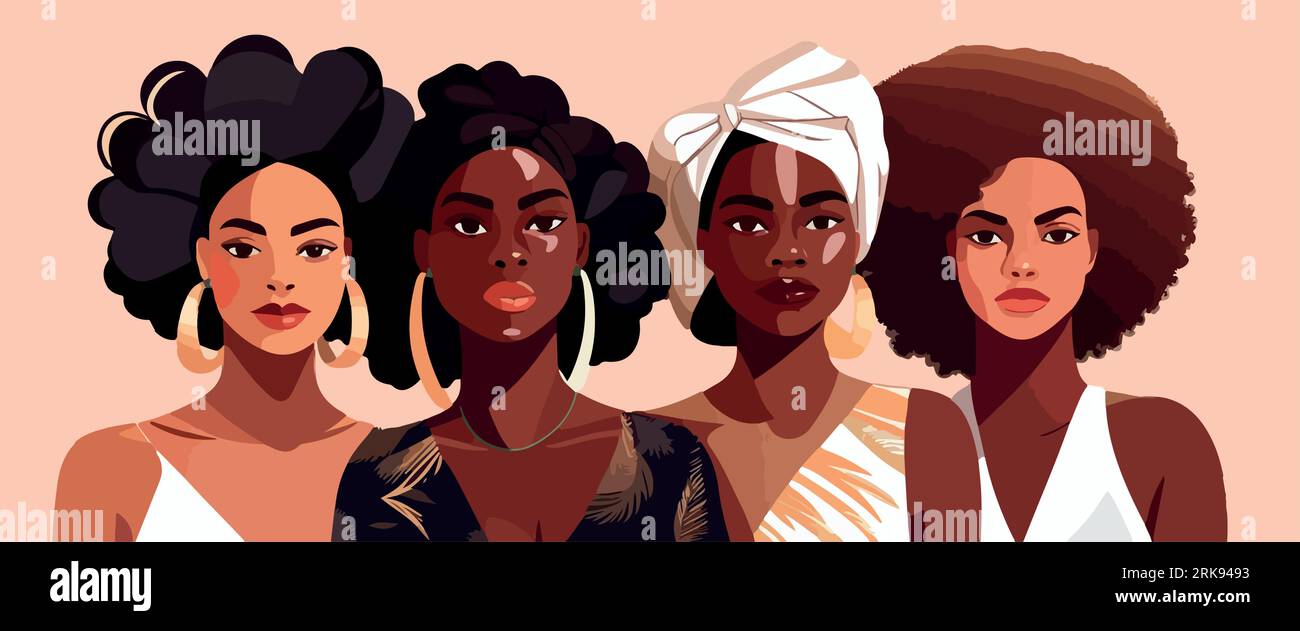 Brown african models hi-res stock photography and images - Alamy