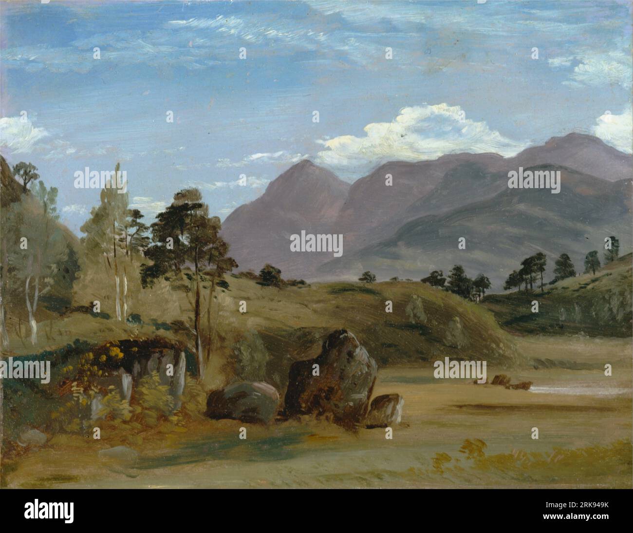 Mountain Landscape, possibly in the Lake District between 1849 and 1855 ...