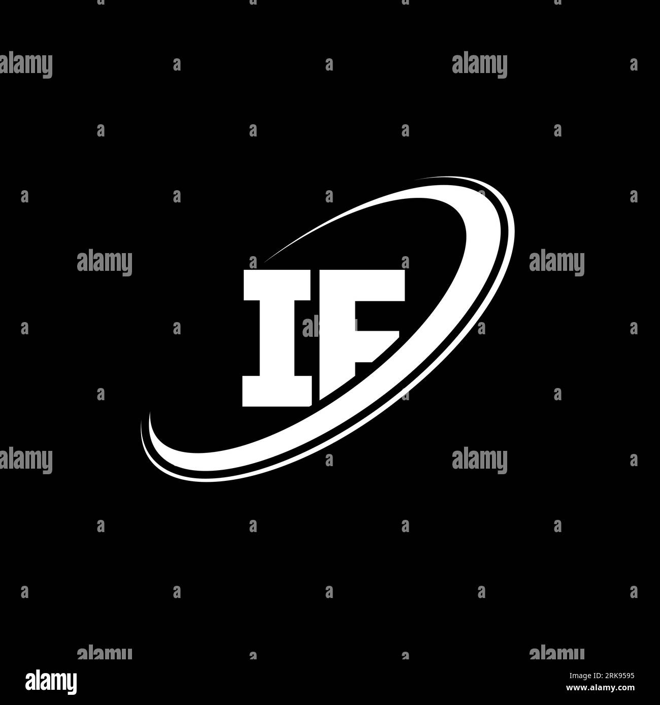 Logo i f Stock Vector Images - Alamy