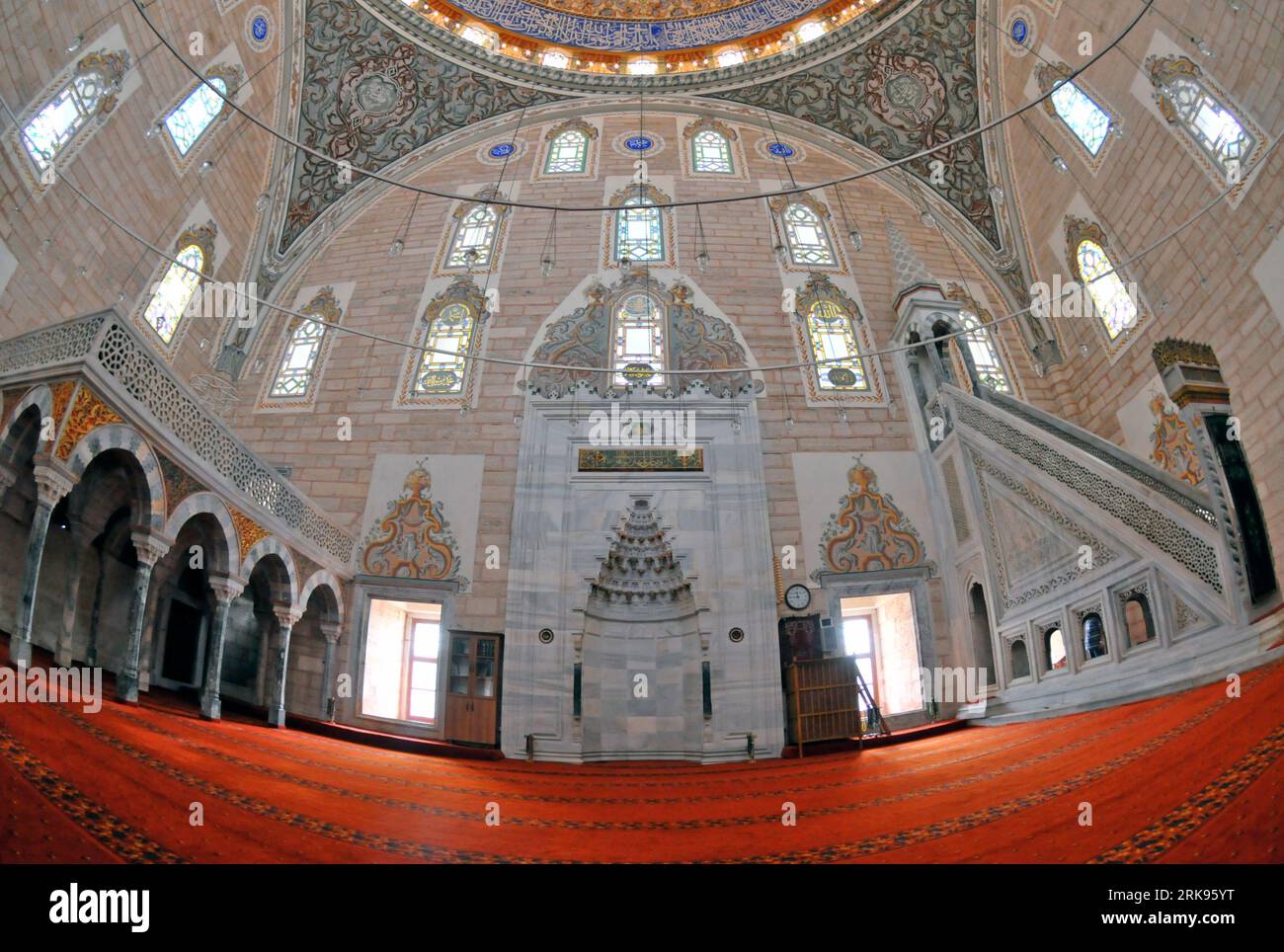 Located in Edirne, Turkey, the 2nd Beyazit Mosque was built in the 15th ...
