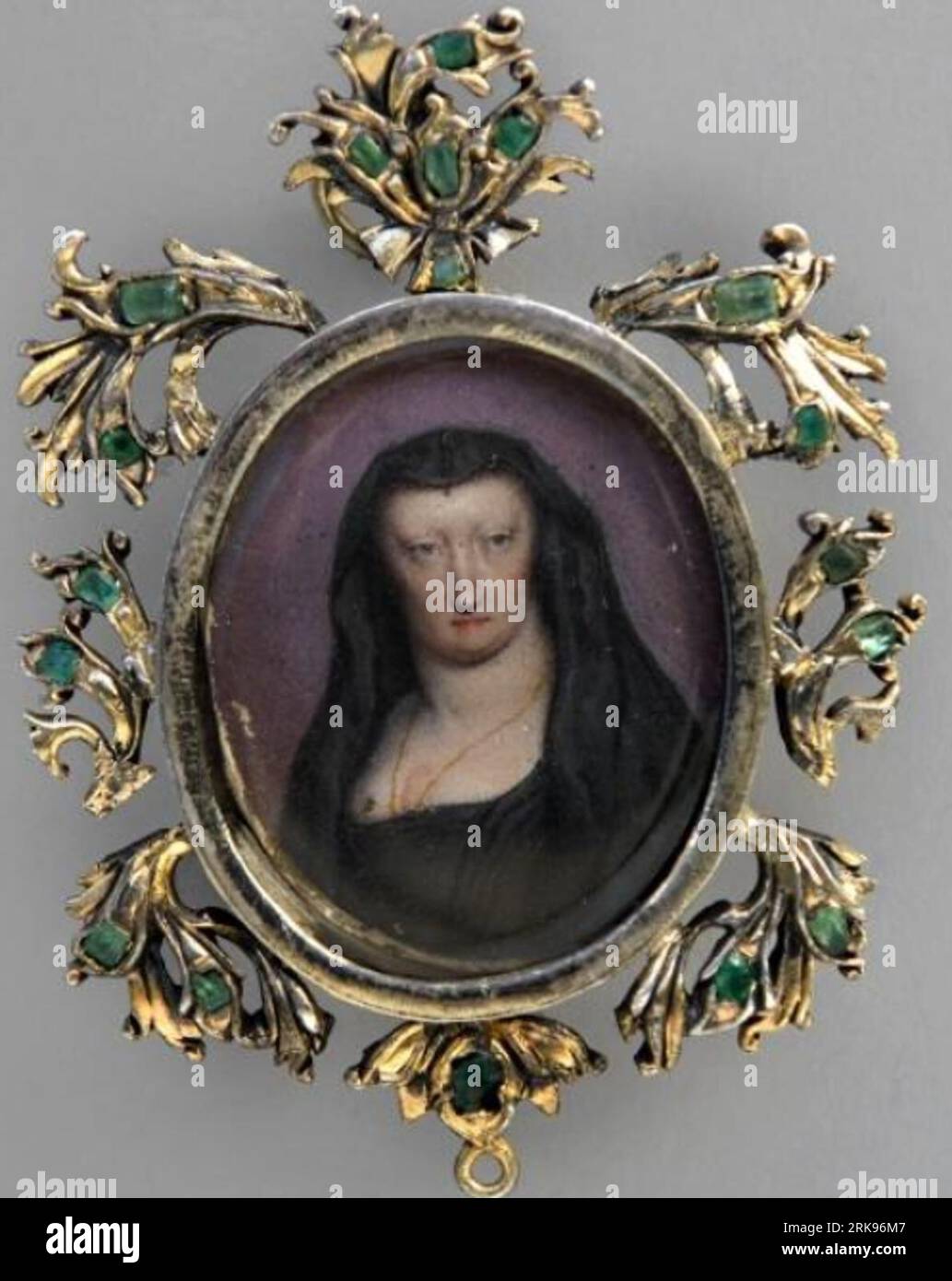 Portrait of Maria Anna of Neuburg 1700 by Jan van Kessel the Younger ...
