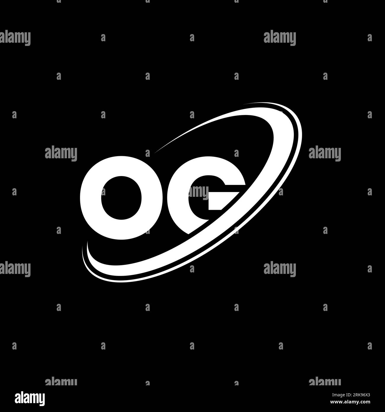 OG logo. O G design. White OG letter. OG/O G letter logo design ...