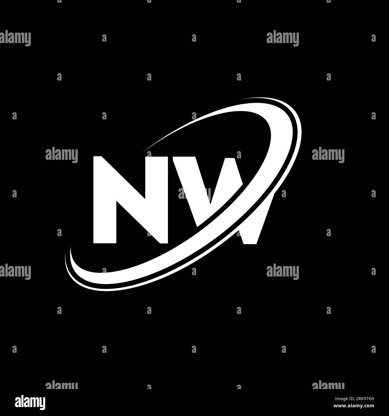 NW N W letter logo design. Initial letter NW linked circle uppercase ... NW N W letter logo design. Initial letter NW linked circle uppercase ...