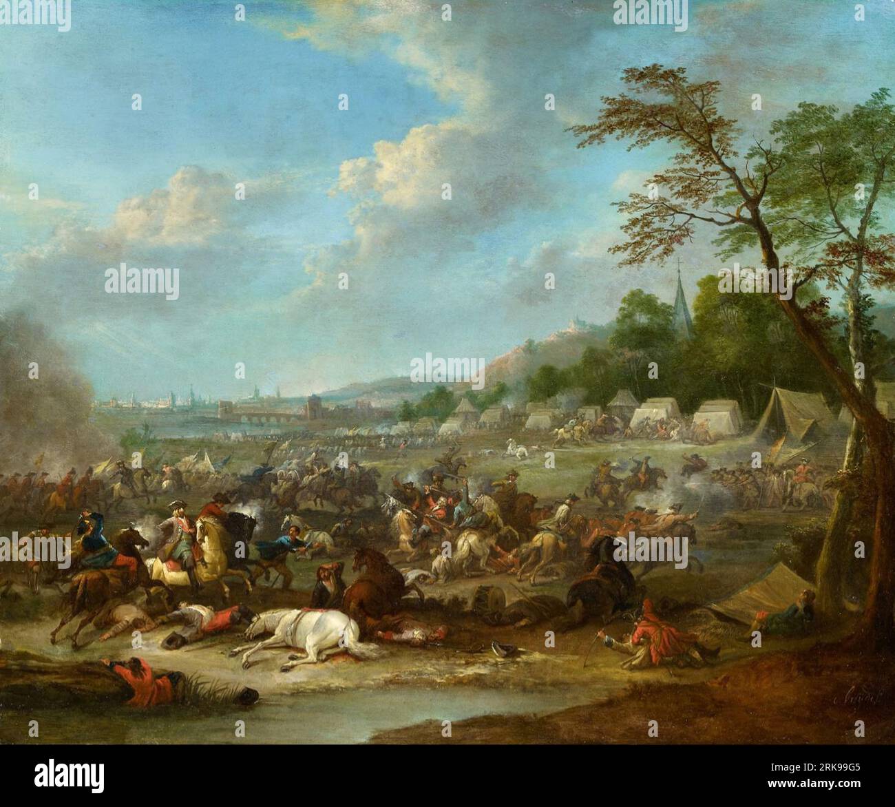 Cavalry encampment hi-res stock photography and images - Alamy