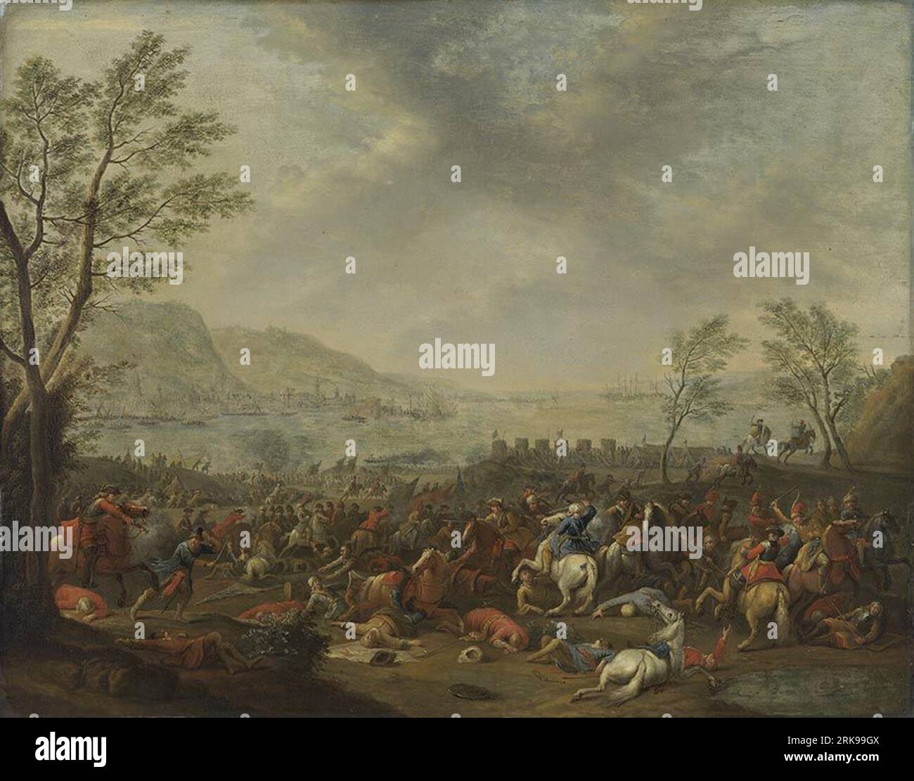 Türkenschlacht between 1678 and 1733 by Karel Breydel Stock Photo - Alamy