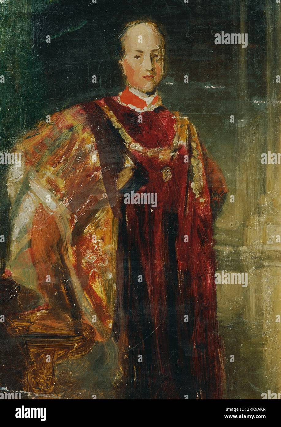 Ferdinand Fürst Lobkowitz by Franz Schrotzberg Stock Photo - Alamy