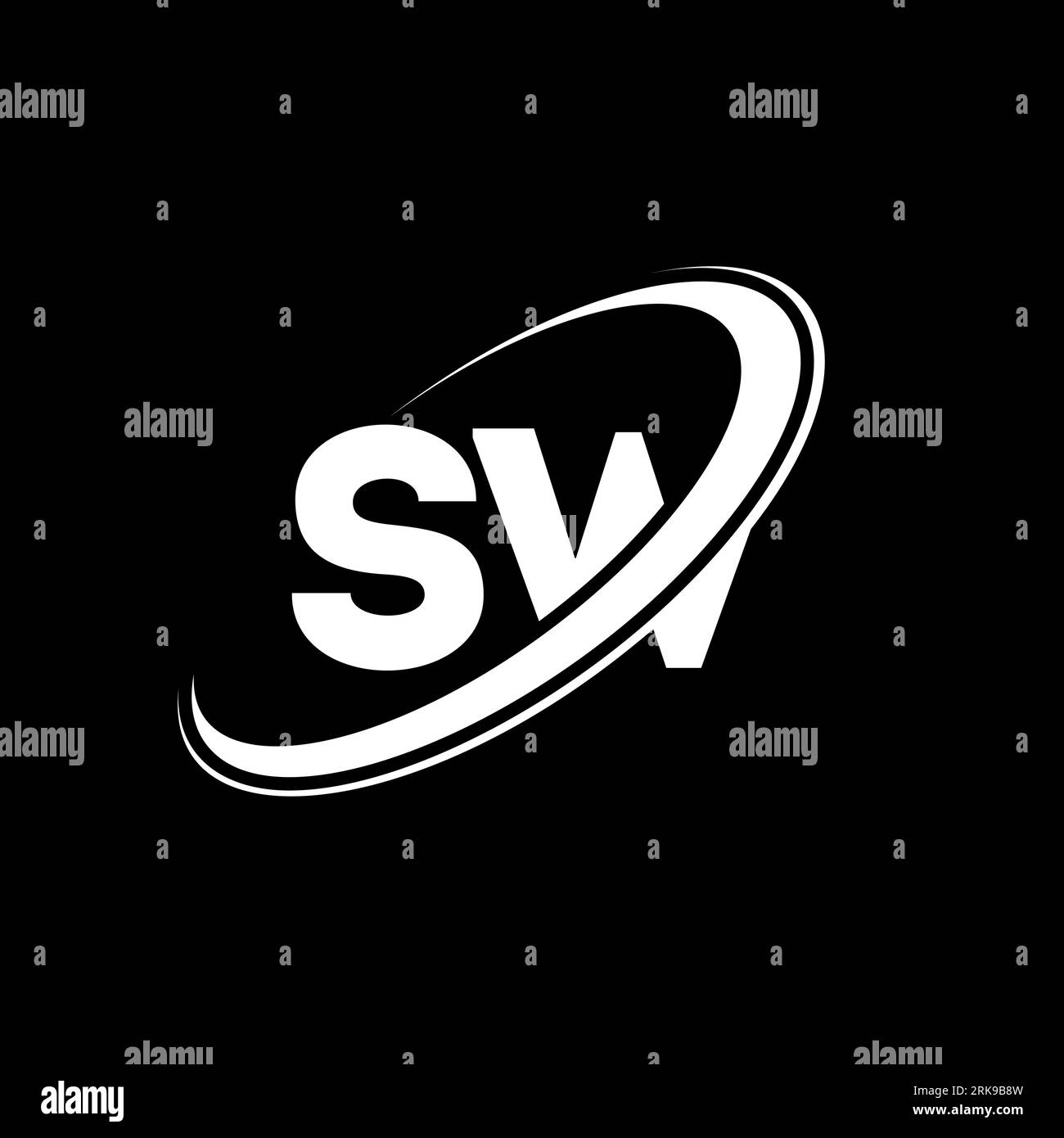 SW S W letter logo design. Initial letter SW linked circle uppercase ... SW S W letter logo design. Initial letter SW linked circle uppercase ...