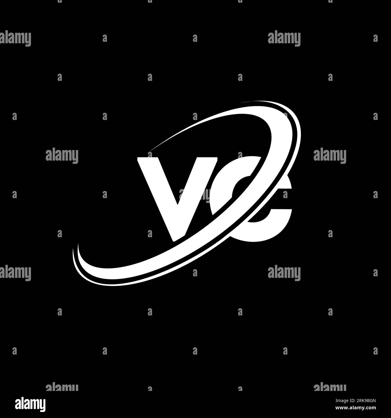VC V C letter logo design. Initial letter VC linked circle uppercase ... VC V C letter logo design. Initial letter VC linked circle uppercase ...