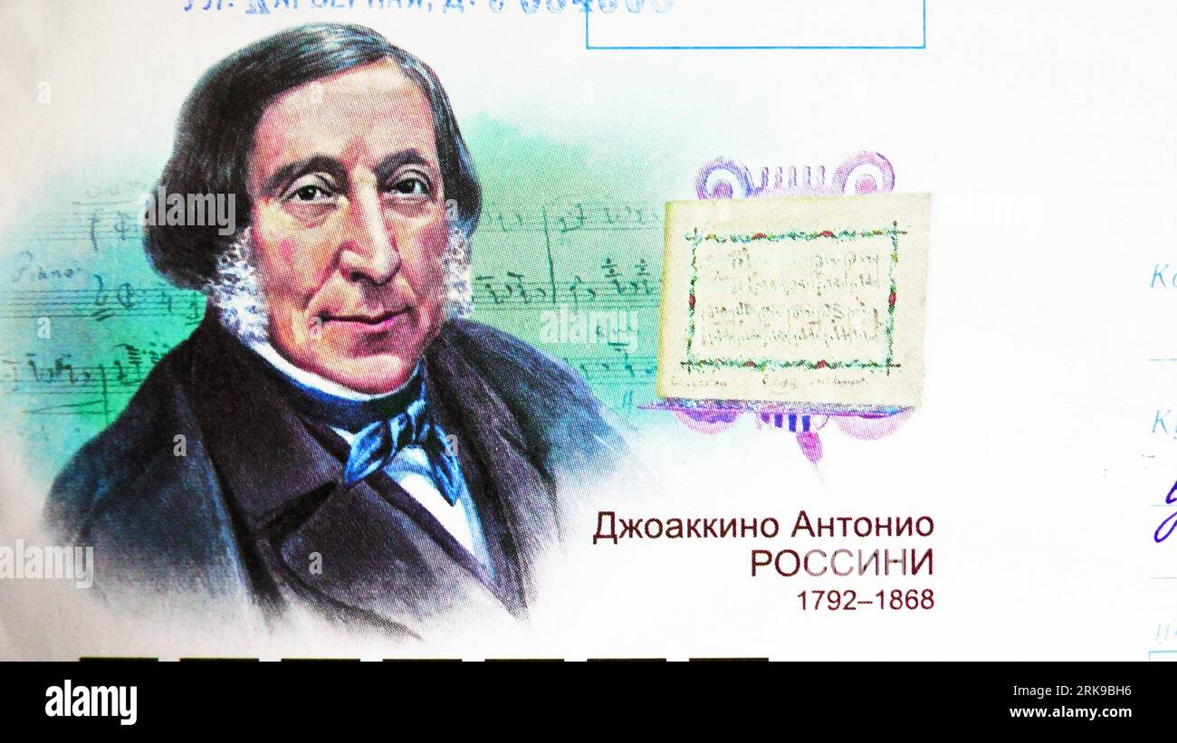 MOSCOW, RUSSIA - OCTOBER 30, 2022: Postage stamp printed in Russia ...