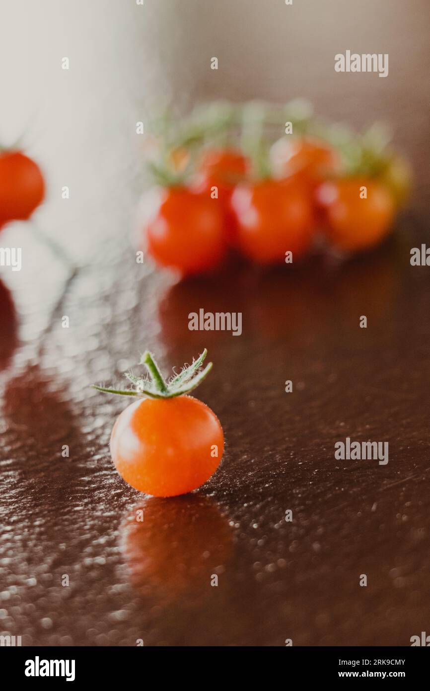 Closeup of tomatoes hi-res stock photography and images - Alamy