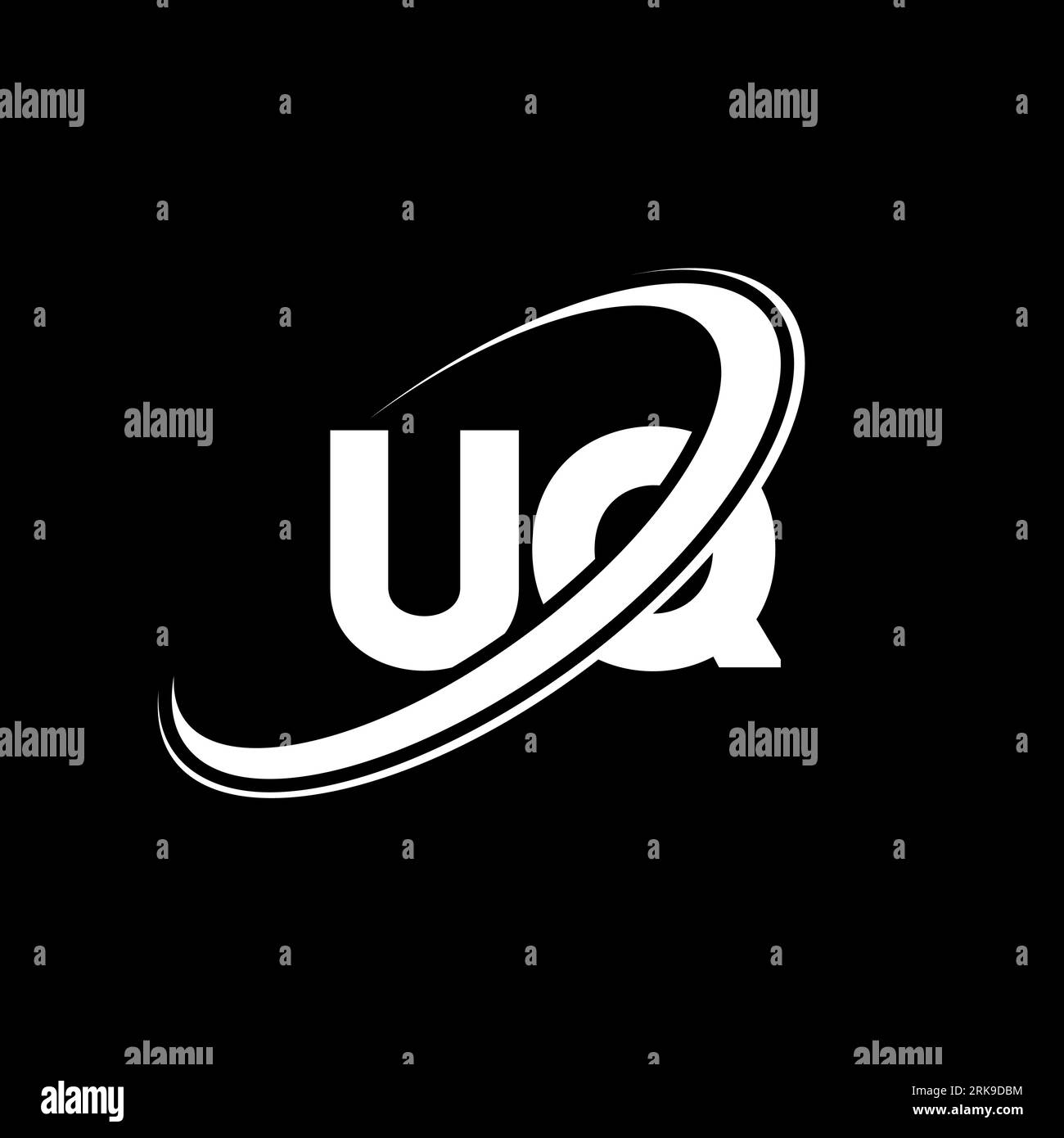 Uq logo Black and White Stock Photos & Images - Alamy