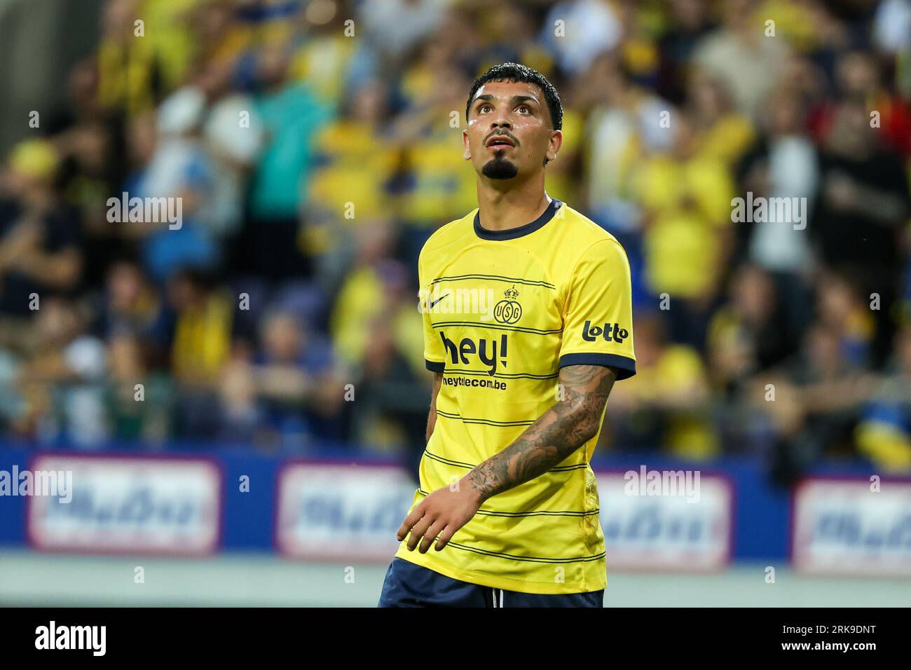 Brussels, Belgium. 24th Aug, 2023. Union's Cameron Puertas Castro ...