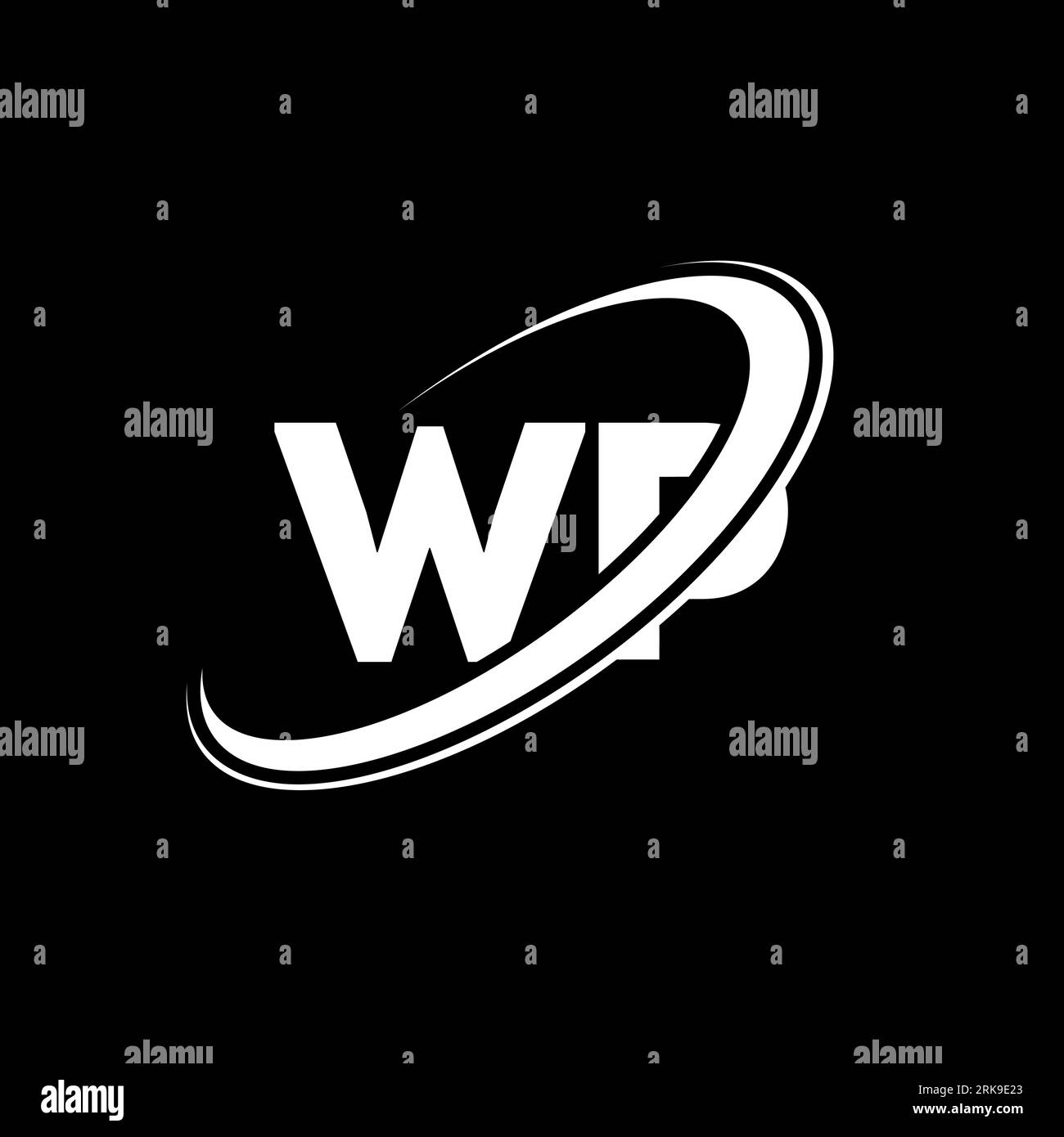 WP W P letter logo design. Initial letter WP linked circle uppercase ... WP W P letter logo design. Initial letter WP linked circle uppercase ...