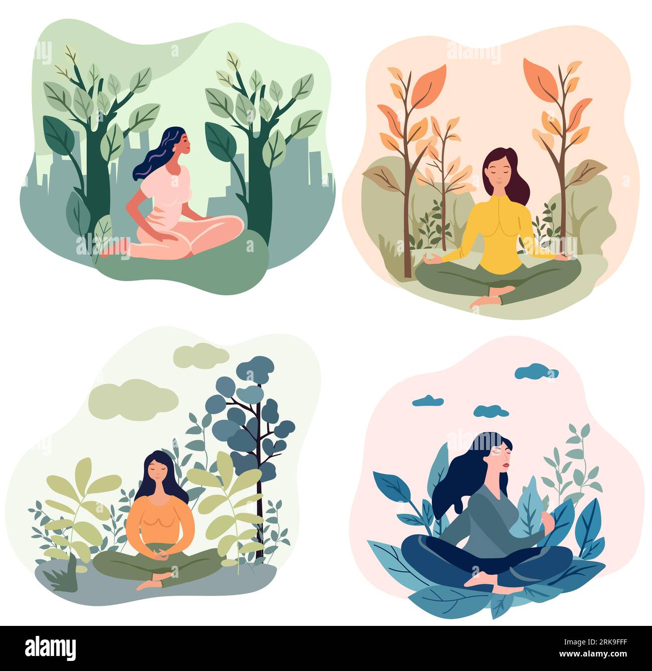 Support asana Stock Vector Images - Alamy