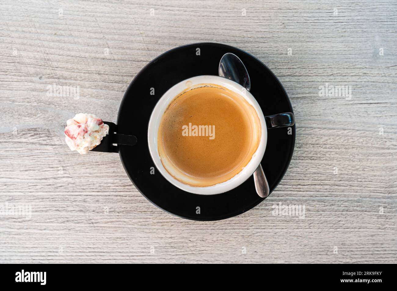 Overhead shot morning cup hi-res stock photography and images - Alamy