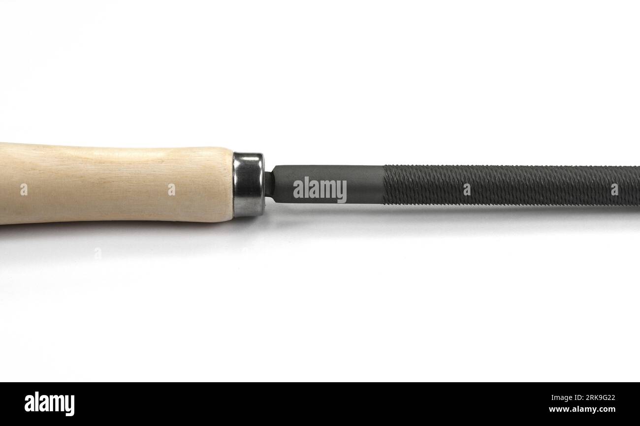 Metal files isolated on white background Stock Photo - Alamy