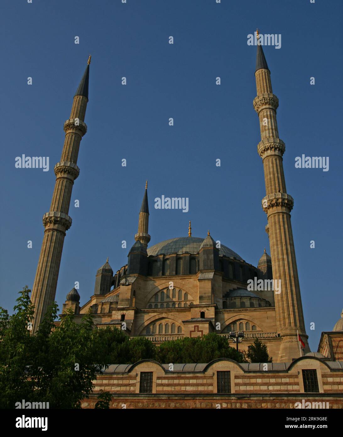 Selimiye Mosque, located in Edirne, Turkey, was built by Mimar Sinan in ...