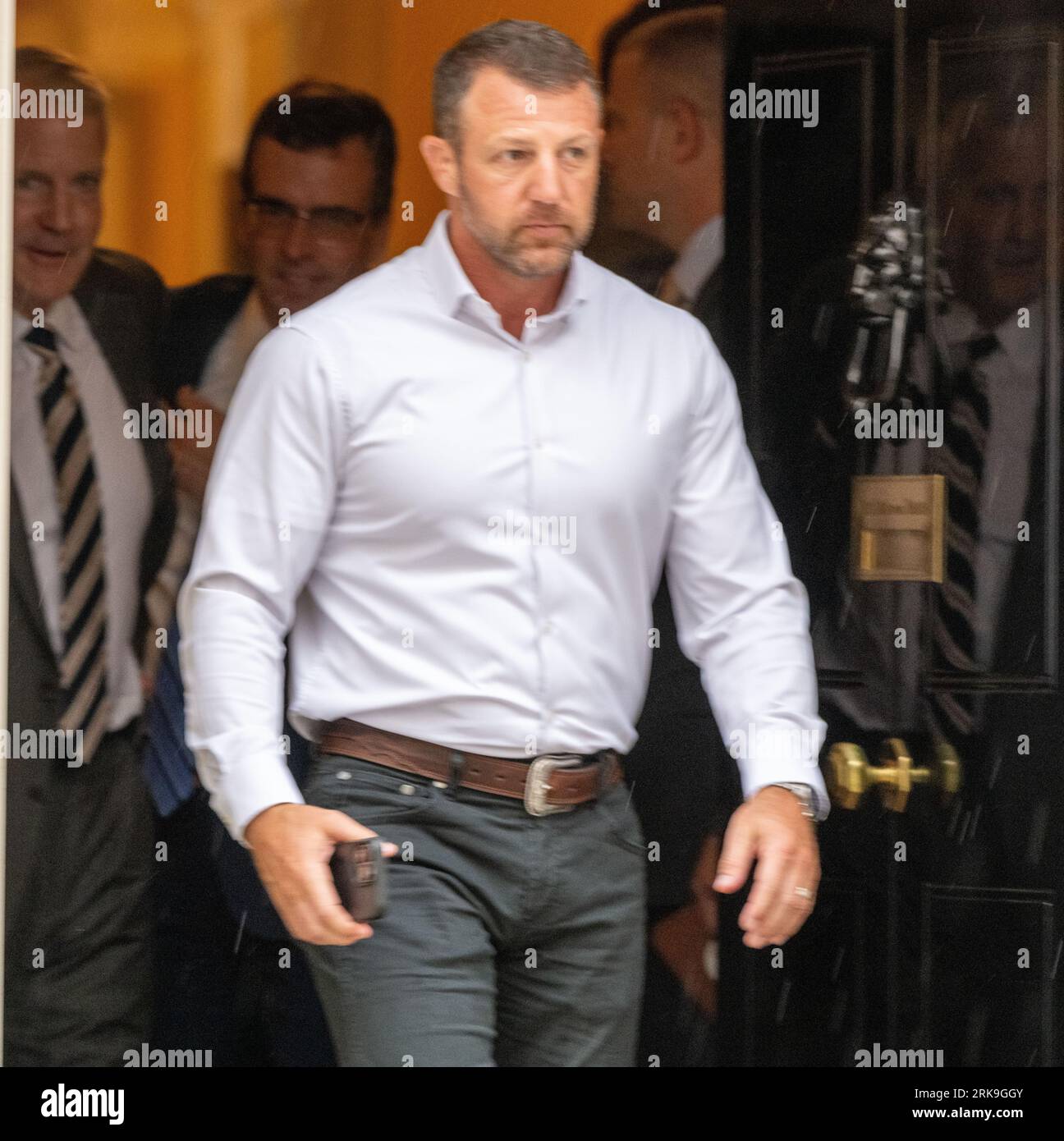 Political visit markwayne mullin hi-res stock photography and images ...