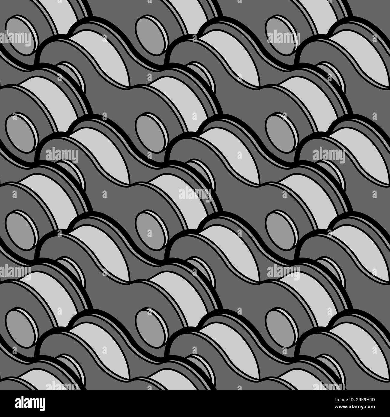 Bicycle chain pattern seamless. Vector background Stock Vector Image ...