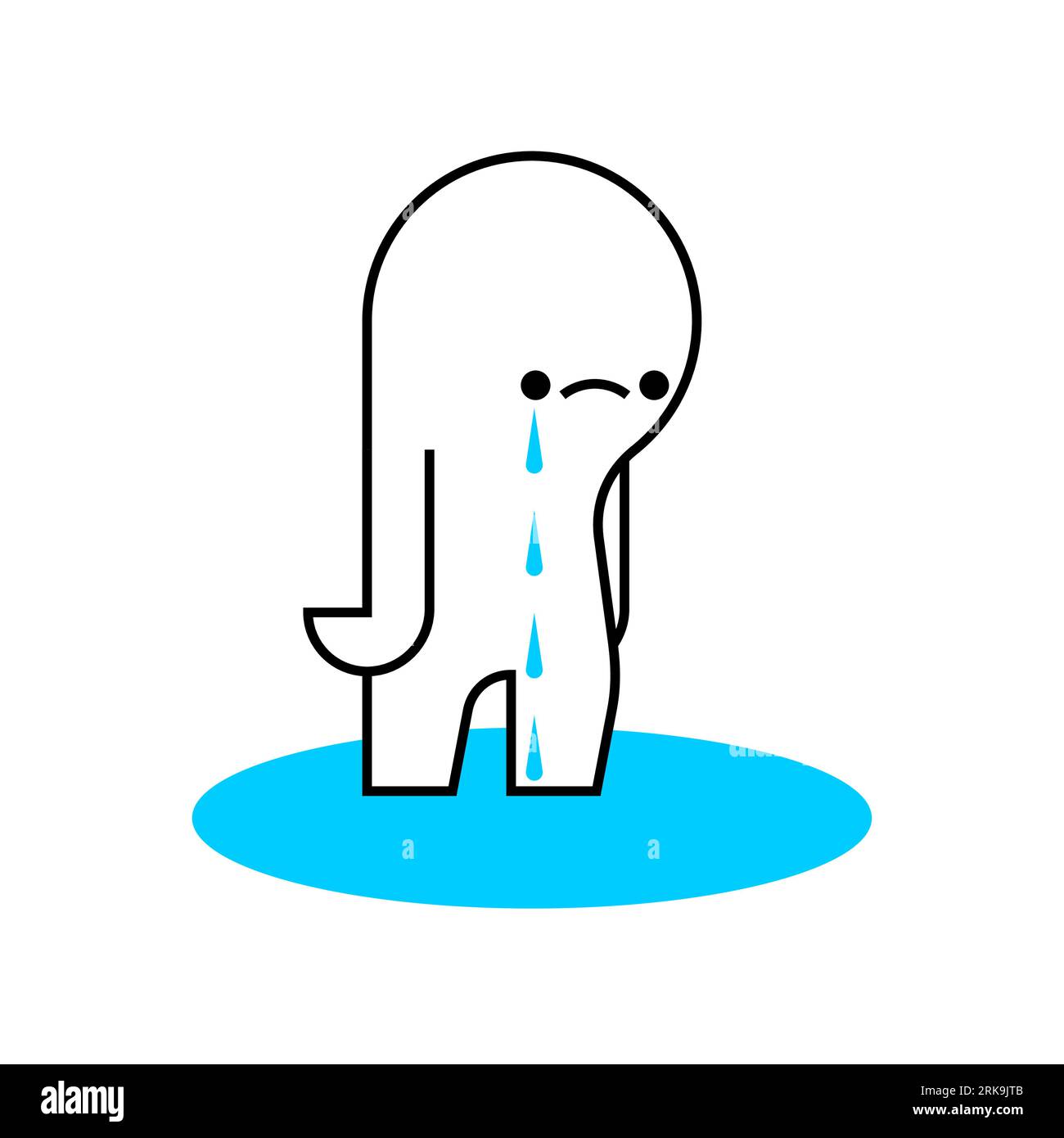 Lonely emotion man depressed Cut Out Stock Images & Pictures - Alamy