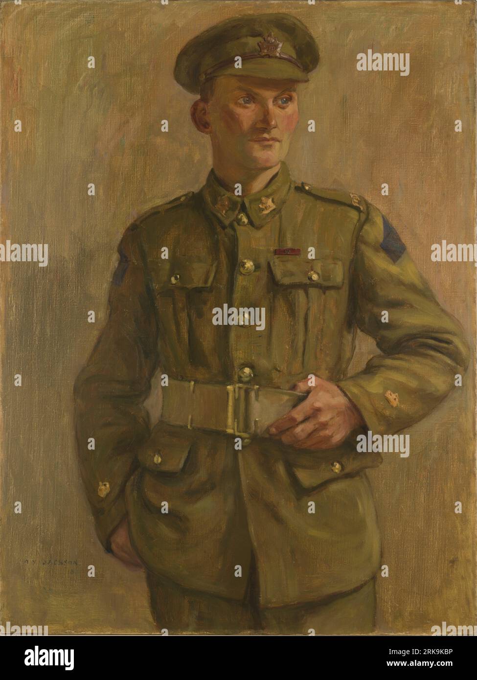 Company Sergeant-Major Robert Hanna, Victoria Cross 1918 by A. Y ...