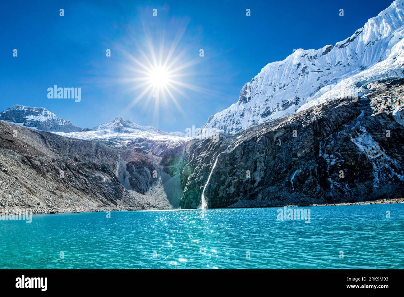 Parque Nacional Huascarán Peru - Laguna 69 Stock Photo - Alamy