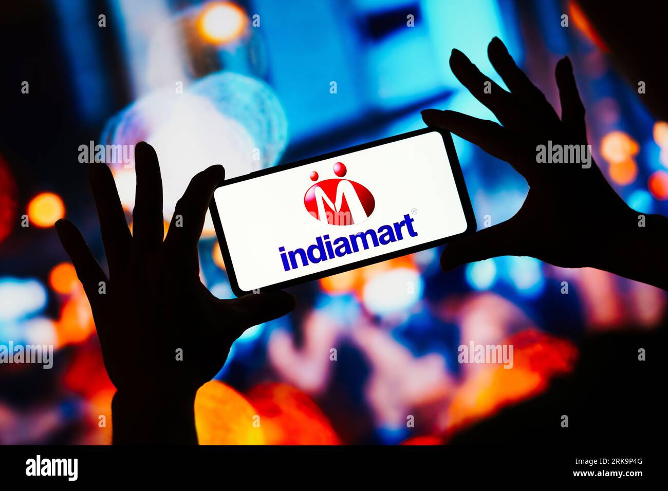 Brazil. 24th Aug, 2023. In this photo illustration, the IndiaMART logo ...