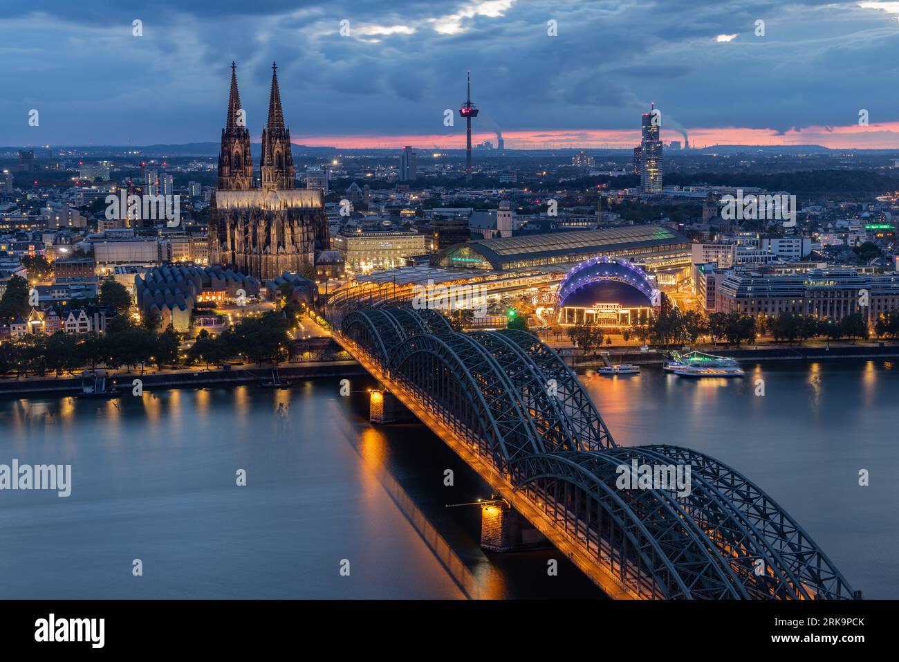 Cologne germany aerial hi-res stock photography and images - Alamy