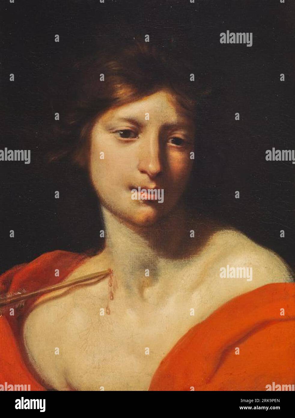 Saint Sebastian circa 1633 by Francesco Furini Stock Photo - Alamy