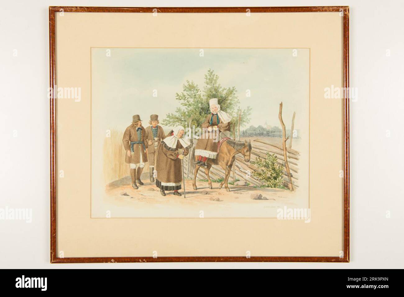 Q73729292 1852 by Ernst Hermann Schlichting Stock Photo - Alamy