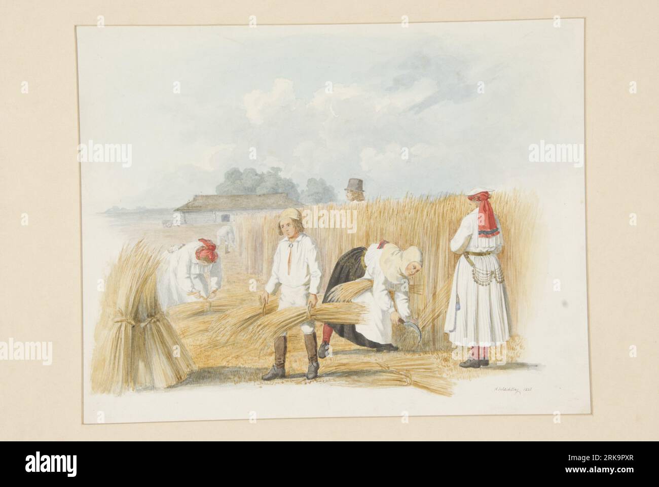 Q73731707 1852 by Ernst Hermann Schlichting Stock Photo - Alamy