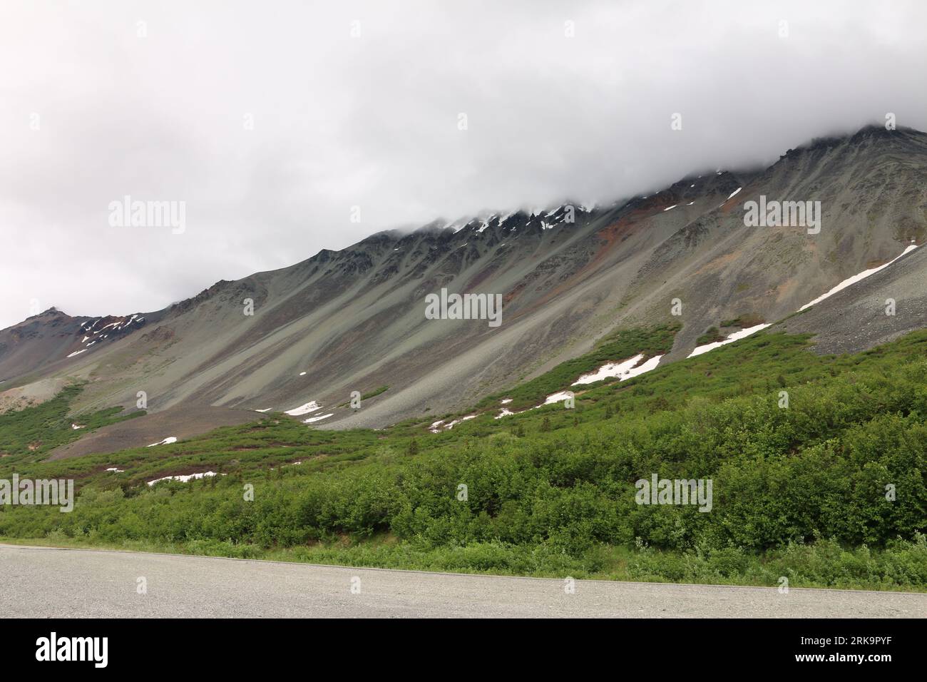 Mountain landslide alaska hi-res stock photography and images - Alamy