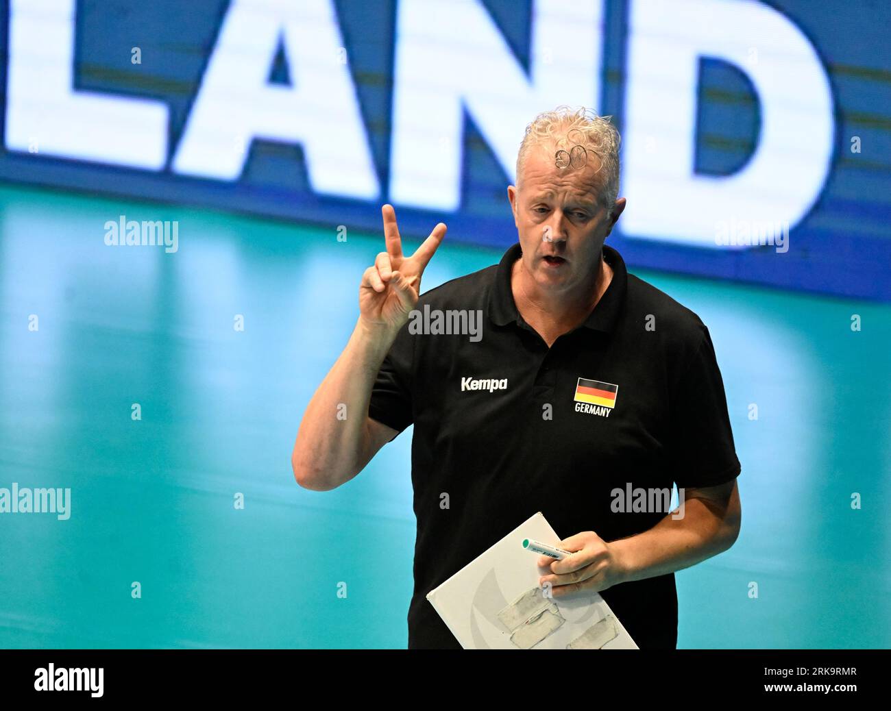Duesseldorf, Germany. 24th Aug, 2023. Volleyball, Women: European ...