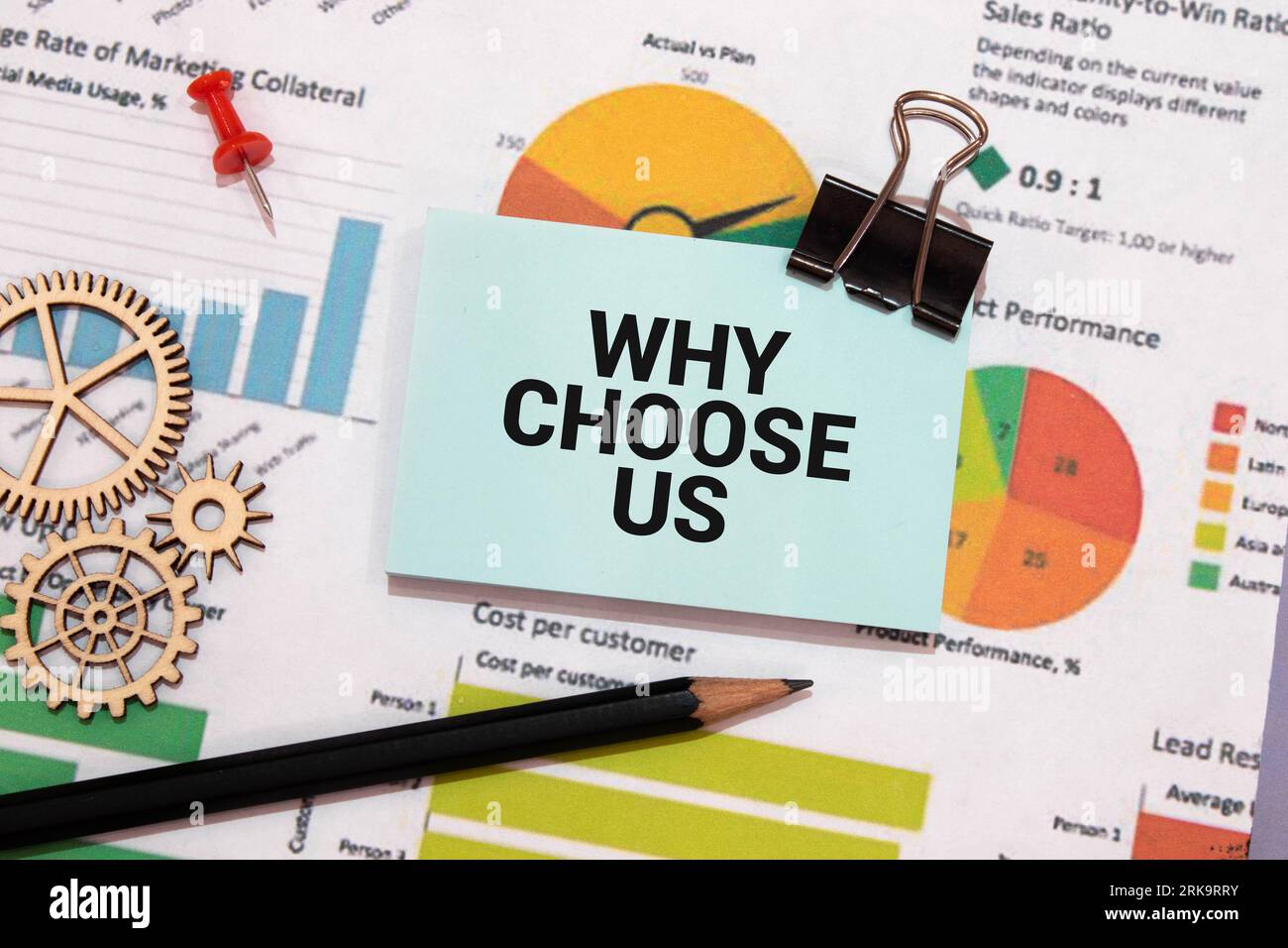 Word writing text Why Choose Us Question. Business concept for list of ...