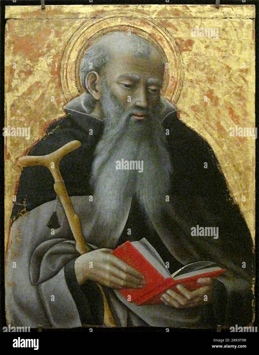 Saint Anthony Abbey circa 1435 by Master of the Osservanza Triptych ...