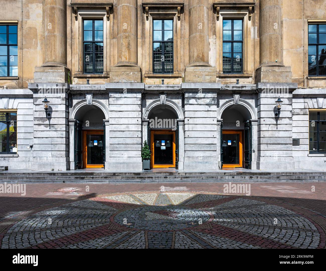 Utrecht, The Netherlands, July 10, 2023 - Facade of the city hall in ...