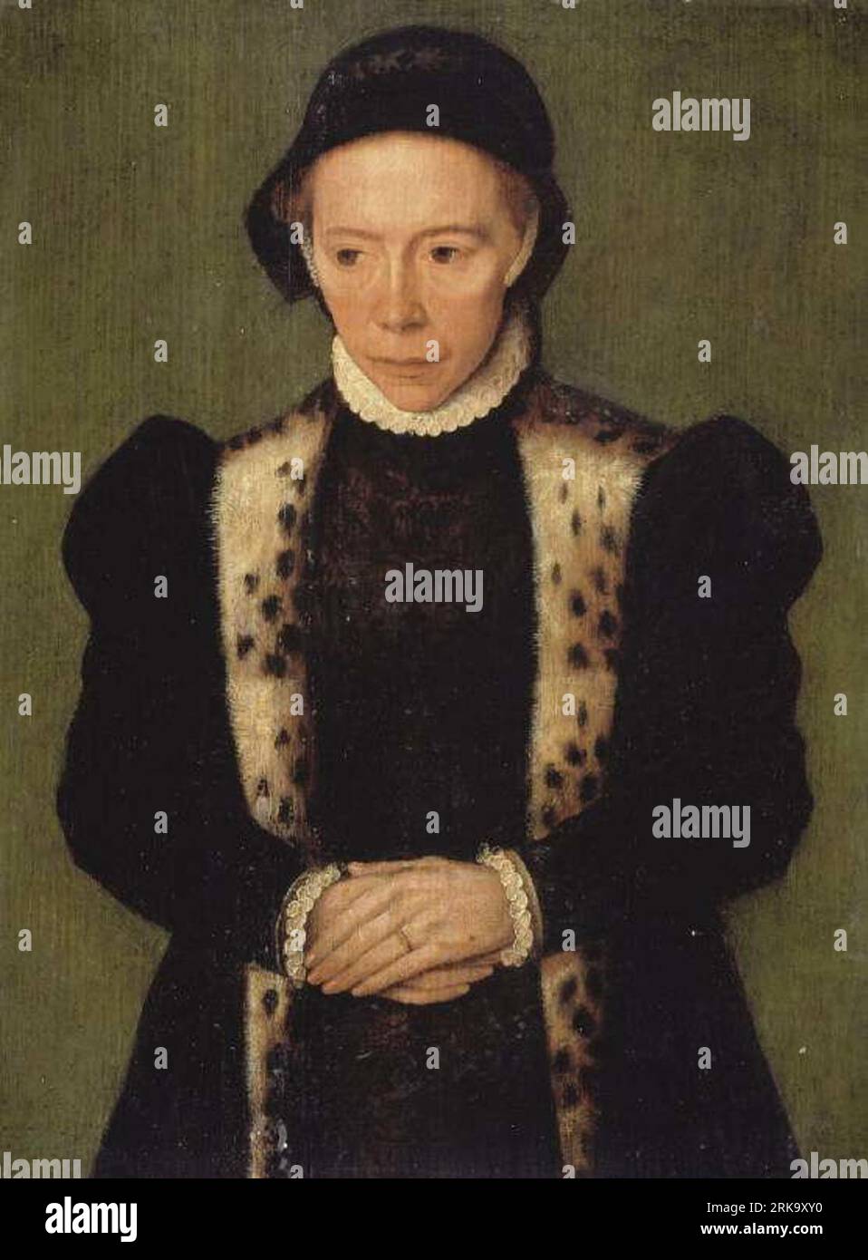Portrait of a woman (1555) circa 1540s - early 1540s by Catarina van ...
