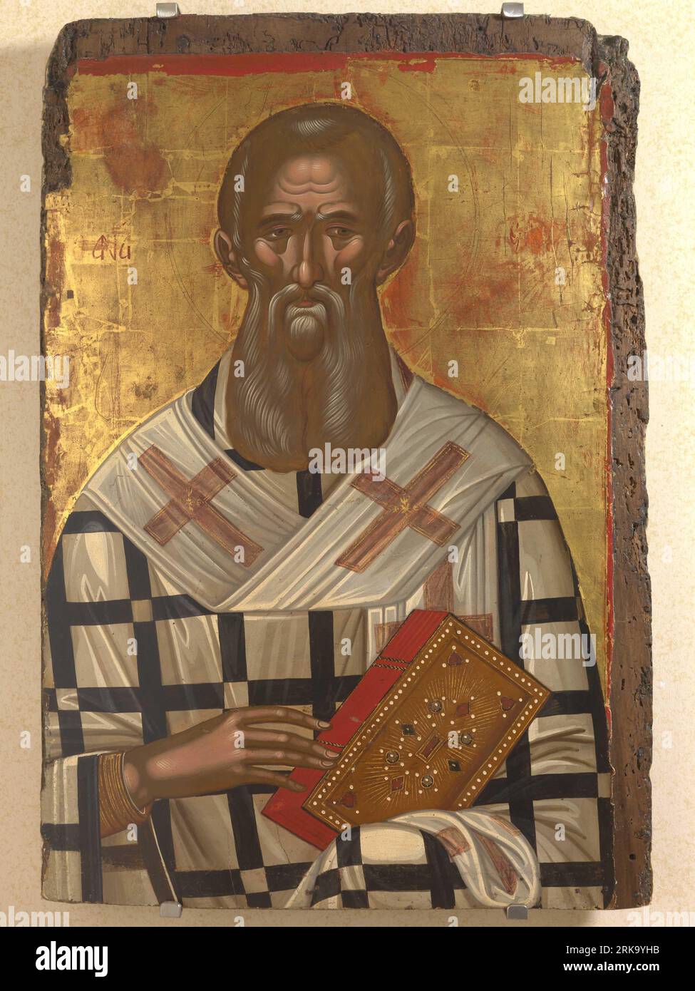 Saint Athanasius (Damaskinos) late 16th century by Michael Damaskinos ...