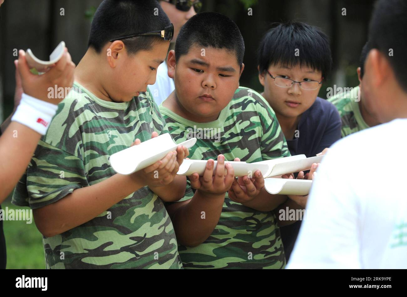 Overweight children camp hi-res stock photography and images - Alamy