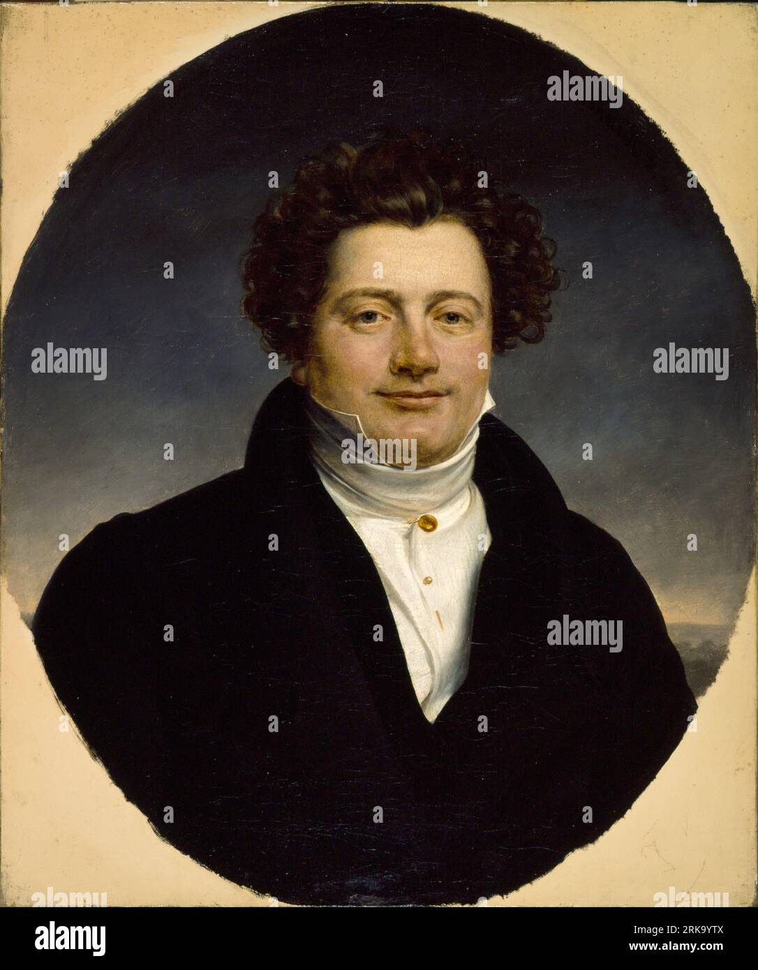 Portrait de Bernard-Léon (1784-1856), acteur et directeur des théâtres ...