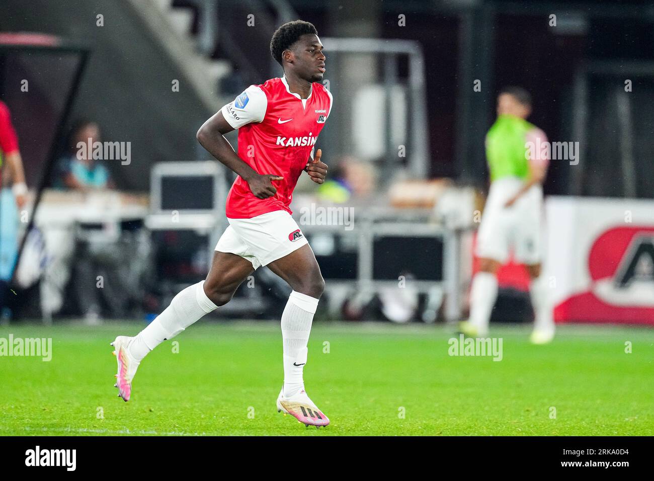 ALKMAAR - Ernest Poku of AZ Alkmaar in the UEFA Conference League play ...