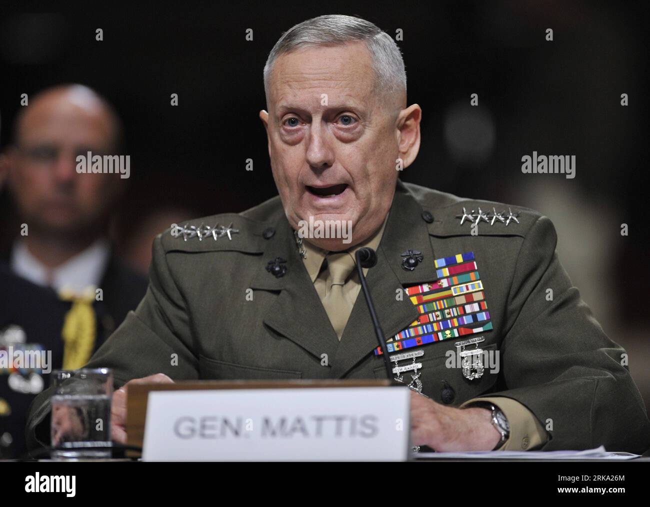 U s marine corps general james mattis hi-res stock photography and ...